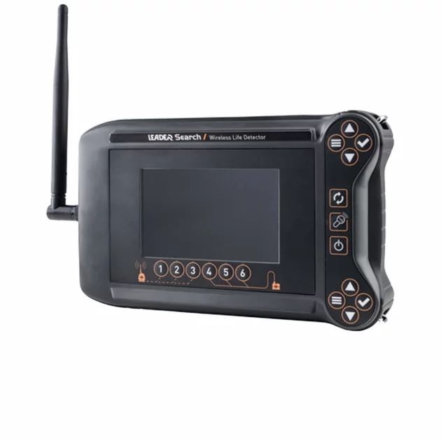 Life detector device with seismic sensors Leader SEARCH