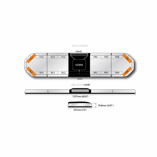 Svjetlosni blok Legion Fit 153 cm